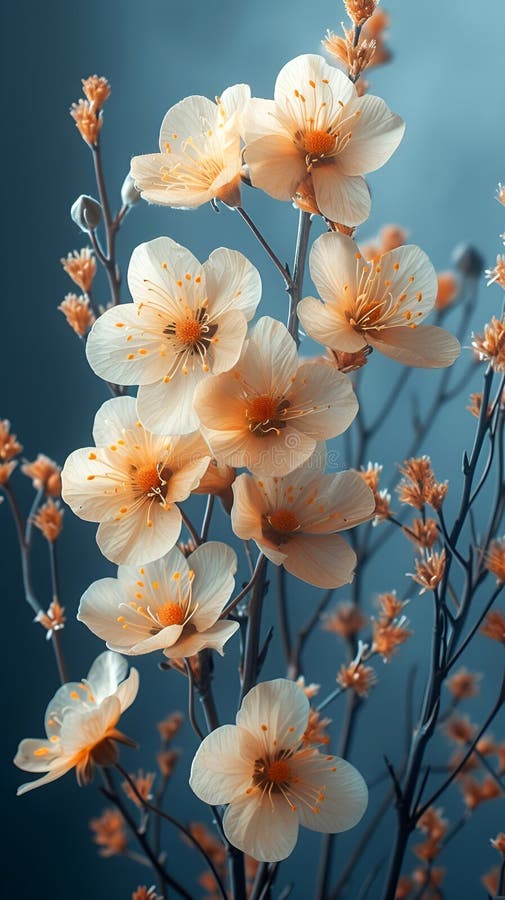 Flowers in Muted, Earthy Tones, Creating a Feeling of Calm and Elegance ...