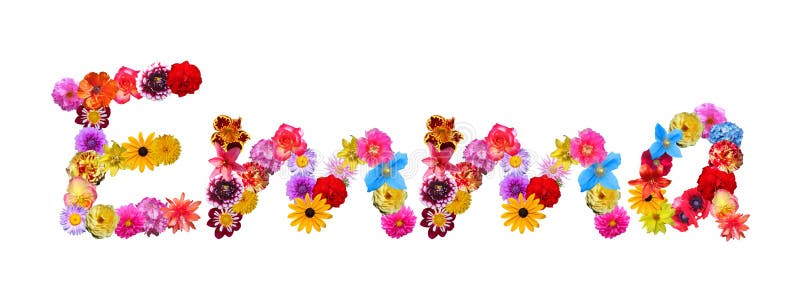 Flowers Name Kate stock illustration. Illustration of alphabet - 85442385