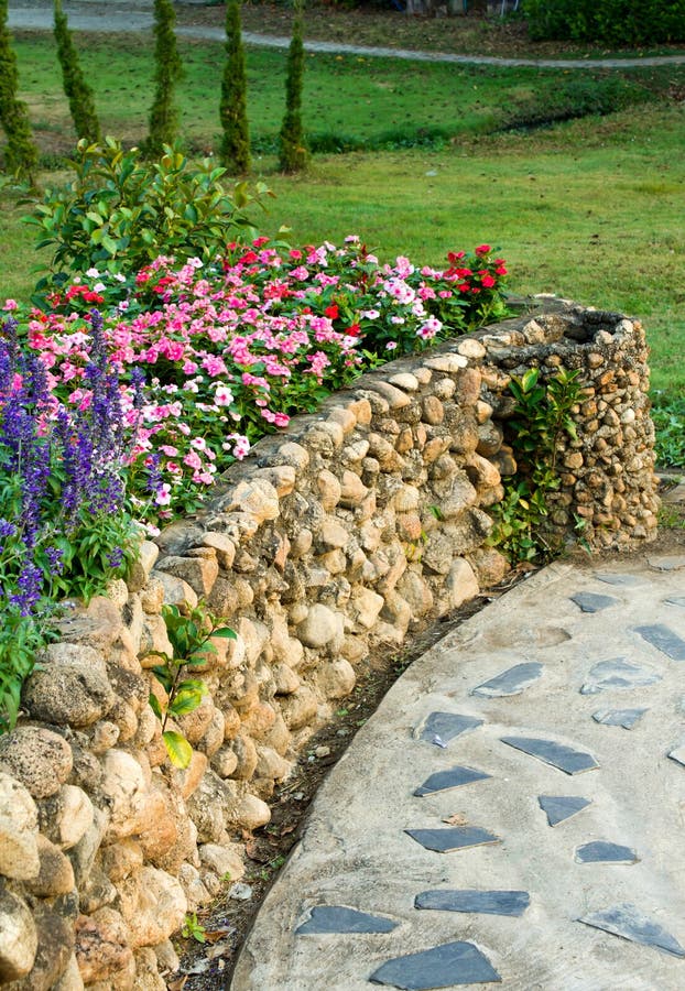 Flowers in the park stock image. Image of fresh, yard - 29550609