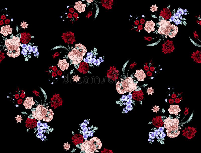 Flowers Pattern for Textile, Wallpaper, Pattern Fills, Covers, Surface ...