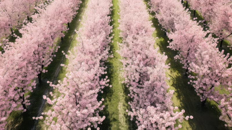 Flowers plan view tree stock image. Image of cultivation - 374177317