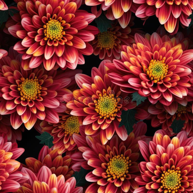 Flowers, seamless texture stock illustration. Illustration of pattern ...