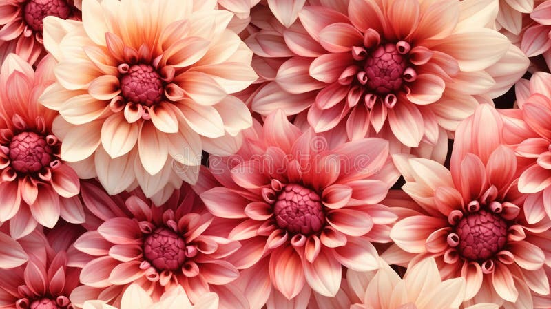 Flowers, seamless texture stock illustration. Illustration of wallpaper ...