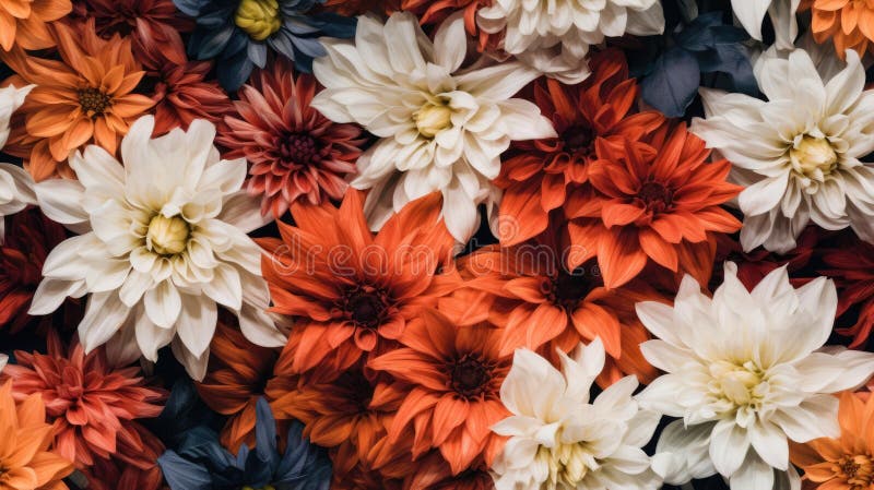 Flowers, seamless texture stock illustration. Illustration of fresh ...