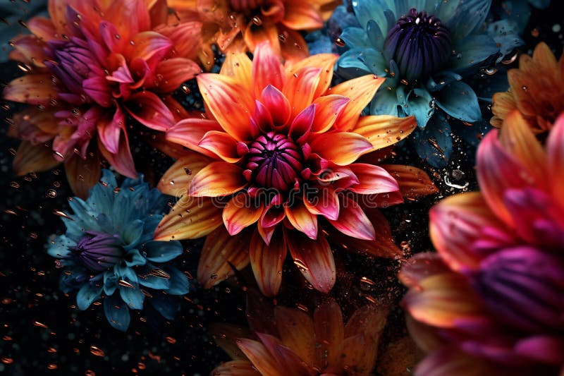 Flowers on a table stock photo. Image of bouquet, display - 334289240