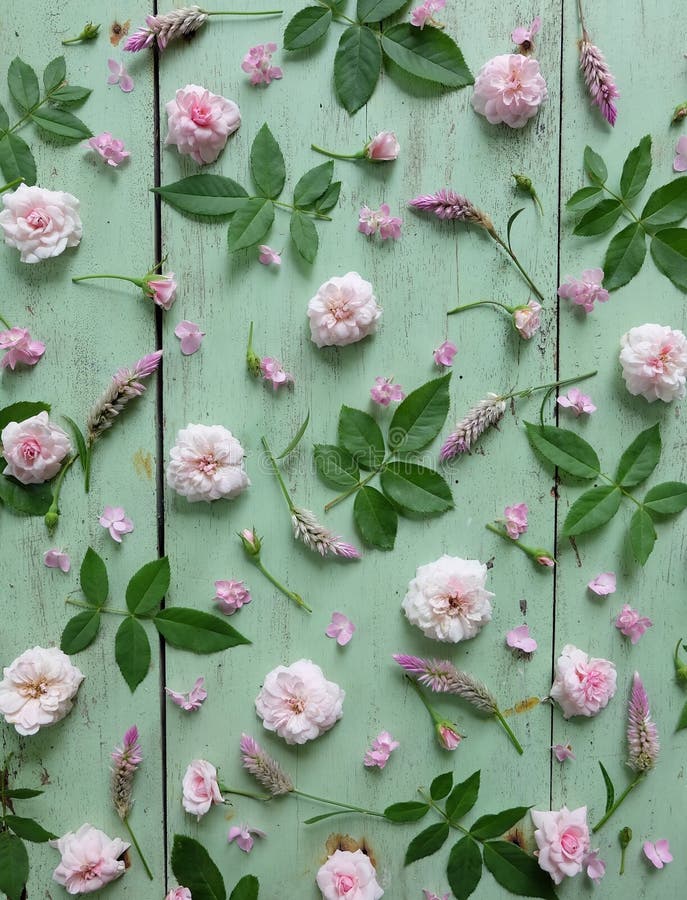 Flowers on the table stock image. Image of nature, handmade - 64122387