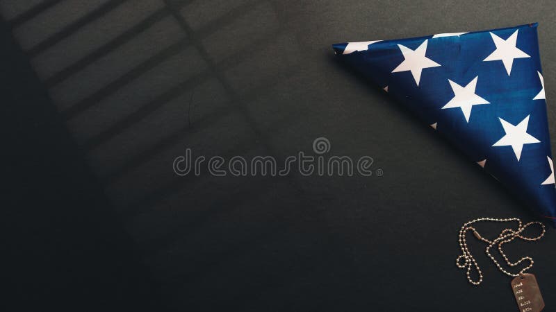 Flowers To Remember the Memorial Day in American Celebration Stock ...