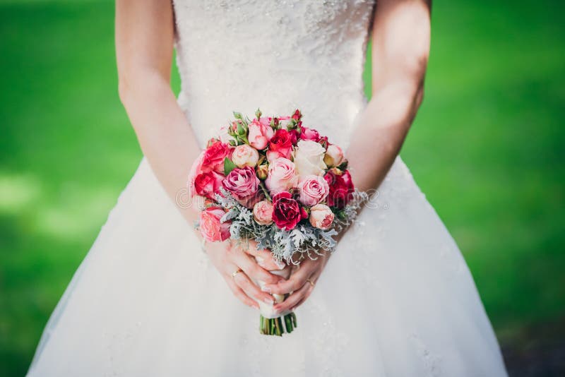 Flowers Wedding Bride Groom Stock Photo - Image of ceremony, decoration ...