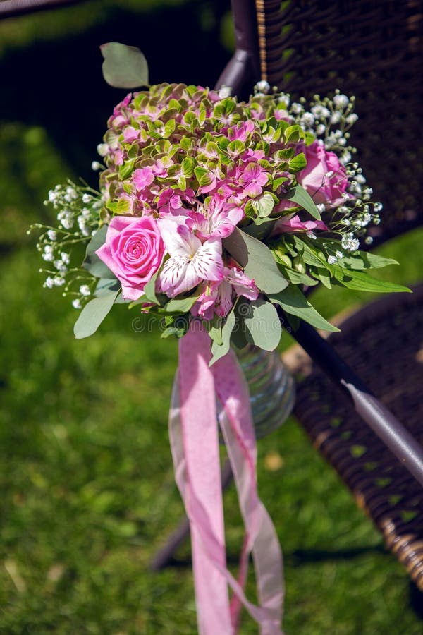 Flowers Wedding setting stock image. Image of hydrangea - 67907975