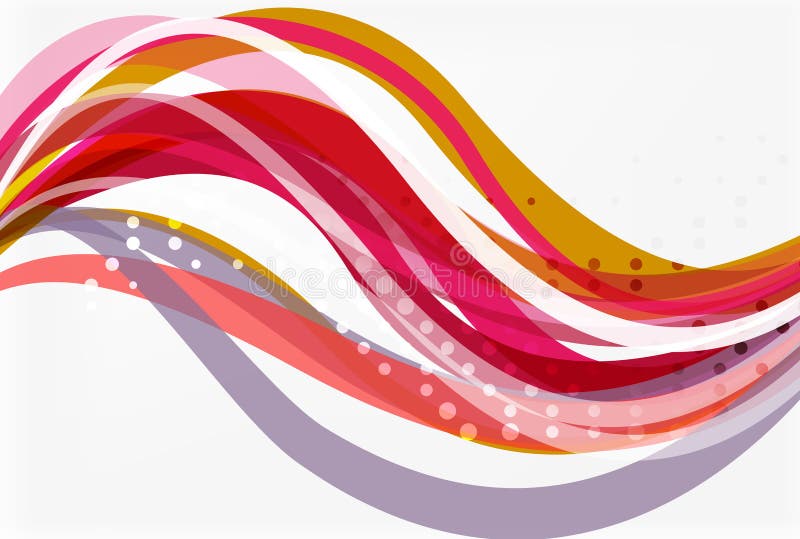 Flowing Abstract Background Stock Vector - Illustration of backdrop ...