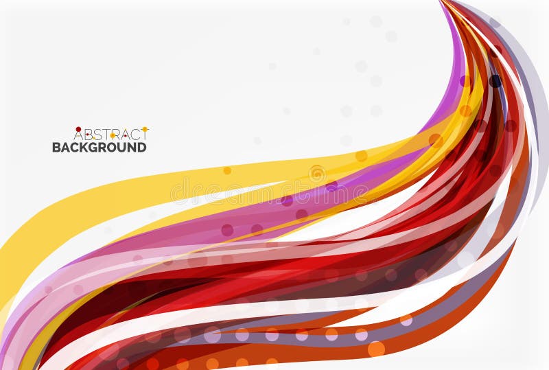 Flowing Abstract Background Stock Vector - Illustration of flowing ...