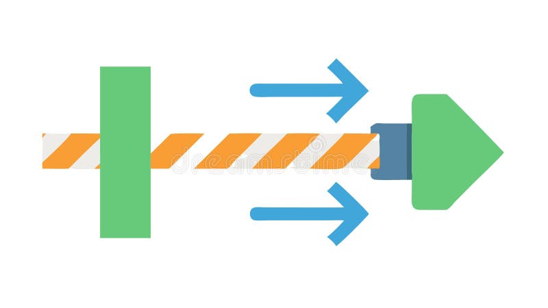 Flowing Arrows Input Output Icon for Process and Transfer, Vector ...