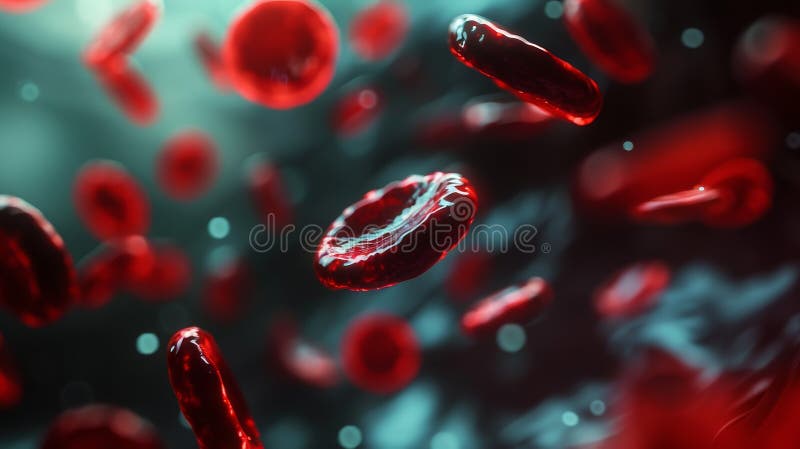 Blood Plasma Cells Under Microscope Stock Photo - Image of microscopic ...