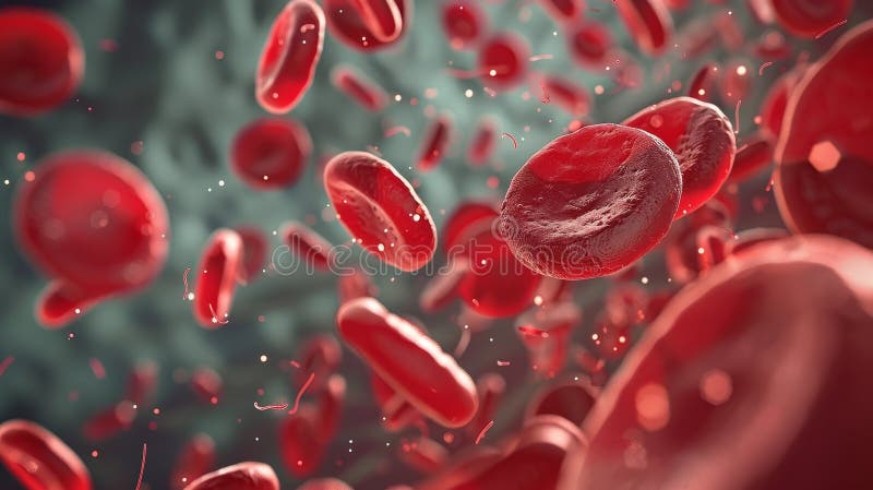 Blood Plasma Cells Under Microscope Stock Image - Image of cells, care ...