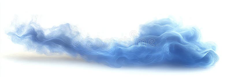 Flowing Blue Gradient Pattern, Like Water or Smoke, with Subtle Drop ...