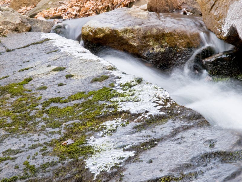 Flowing Brook in Winter stock photo. Image of landscape - 46271752