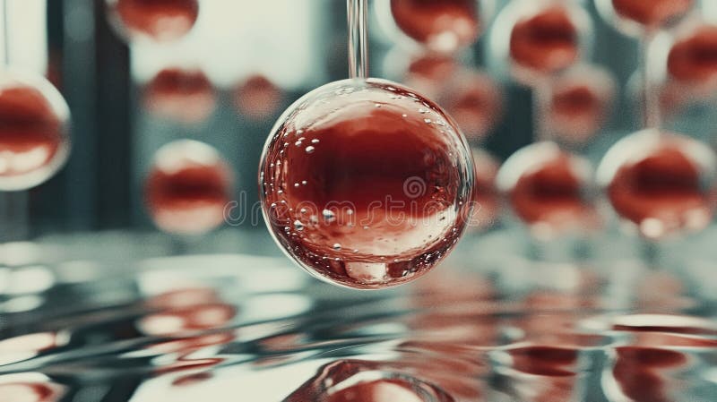 Flowing Cells Navigate through an Artery, Showcasing Dynamic Blood ...