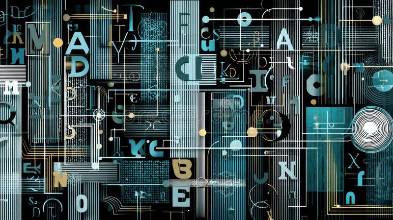 Flowing Characters and Logic Chains Illustrate AI Language Processing in a Dynamic Visual ...
