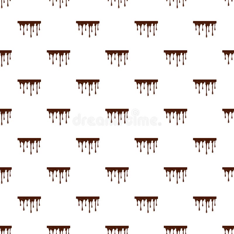 Flowing chocolate pattern stock vector. Illustration of graphic - 120254423