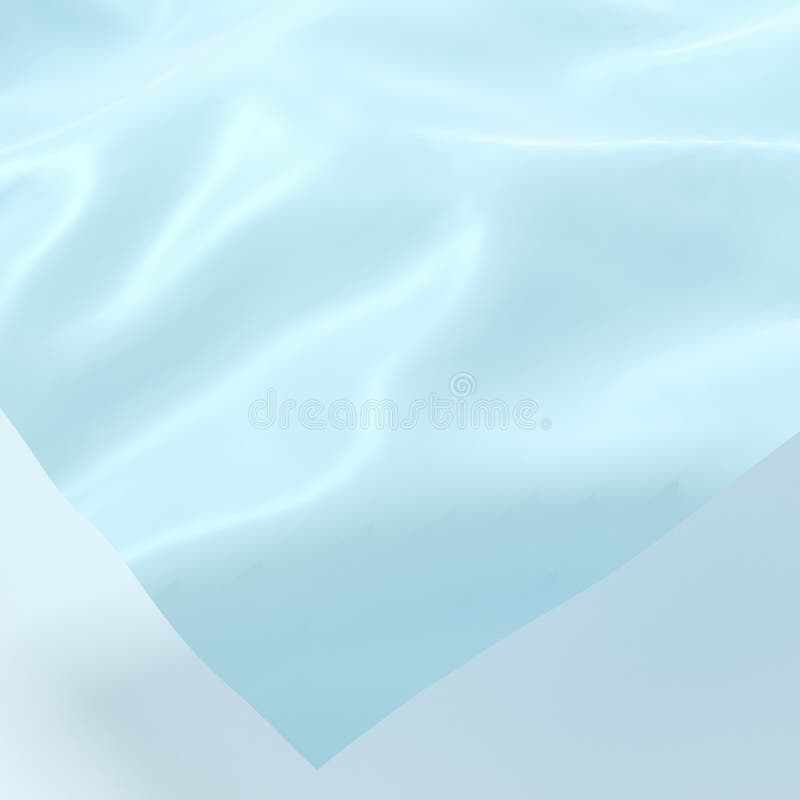Flowing Cloth, Abstract Color Background, 3d Rendering Stock ...