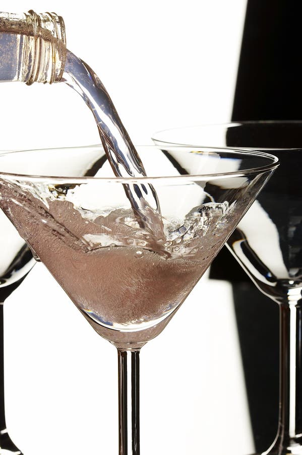 Flowing cocktail stock image. Image of alcohol, macro, glassware - 686013