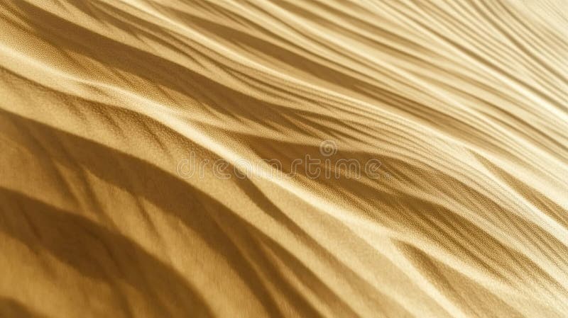 Flowing Curves of Sand Dunes Create Mesmerizing Abstract Patterns in ...