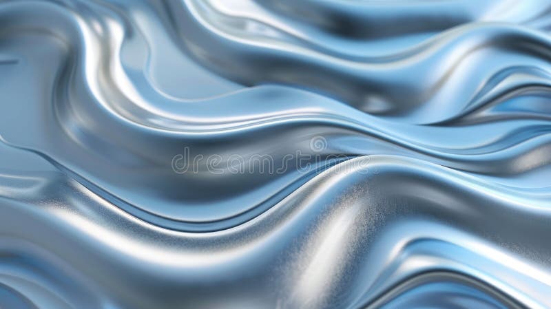 Flowing 3D Design with Repeating Wave-like Structures and Subtle ...