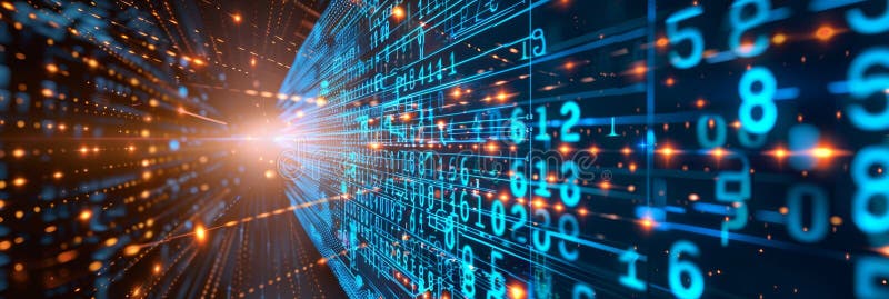 Flowing Data Stream Numbers, Code, and Information Converge in a ...