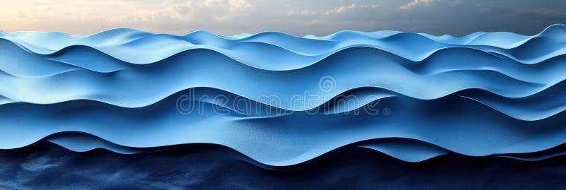 Flowing Designs Mimicking the Rhythmic Movement of Ocean Waves with ...
