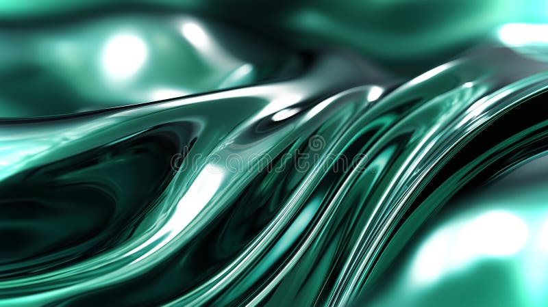 Flowing Emerald Texture Creates a Dynamic Backdrop for Modern Design ...
