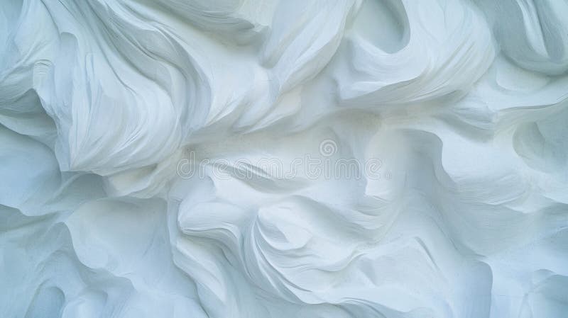 Flowing Floral Texture on Plaster Wall for Interior Design and Artistic ...