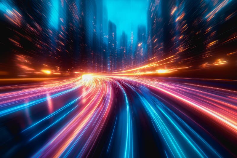 Flowing Glowing Binary Code in a Futuristic Digital Data Stream ... Flowing Glowing Binary Code in a Futuristic Digital Data Stream ...