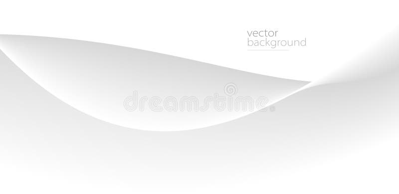 Flowing Grey Curve Shape with Soft Gradient Vector Abstract Background ...
