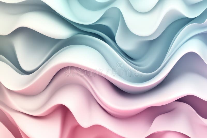 Soft Waves of Color Flow through Gentle Gradients and Textures in a ...