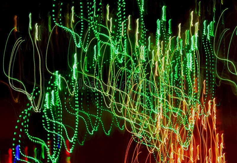 Flowing Light Effect, Multi-colored Curves Backgrounds, Holiday Lights ...