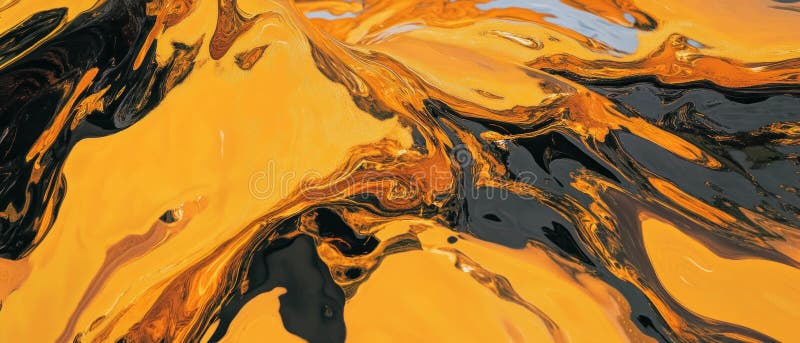 Flowing Liquid Gold Texture Overlay Creating Dynamic Visual Effects and ...