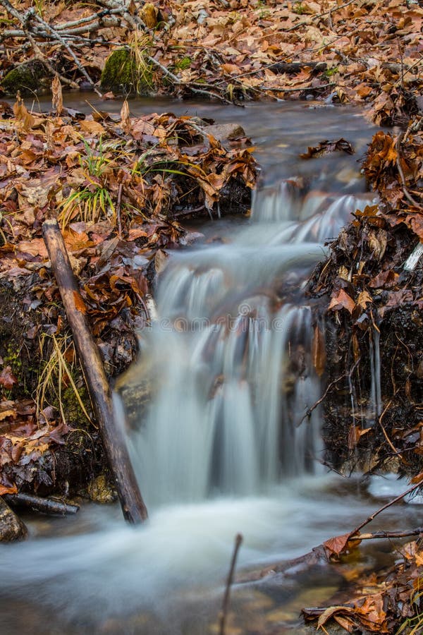 Flowing Little Water Fall stock photo. Image of little - 106747308