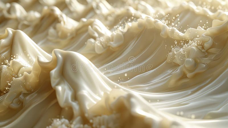 A Flowing Milk Image is a Bone Shape, Representing the Strength Derived ...