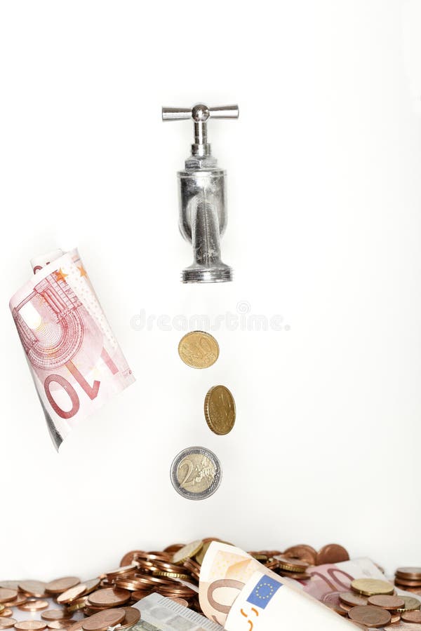Flowing Money stock photo. Image of bankruptcy, gain, bankrupt - 569214