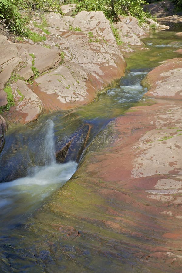 Flowing Mountain Stream stock image. Image of serene - 26348281