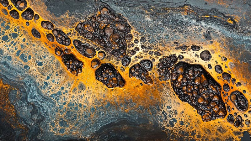 Flowing Organic Pattern with Elegant Curves and Tactile Surface Detail ...