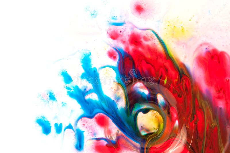 Flowing paint stock illustration. Illustration of mixing - 92201276