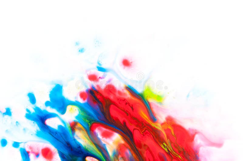 Flowing paint stock image. Image of blue, yellow, background - 92201349