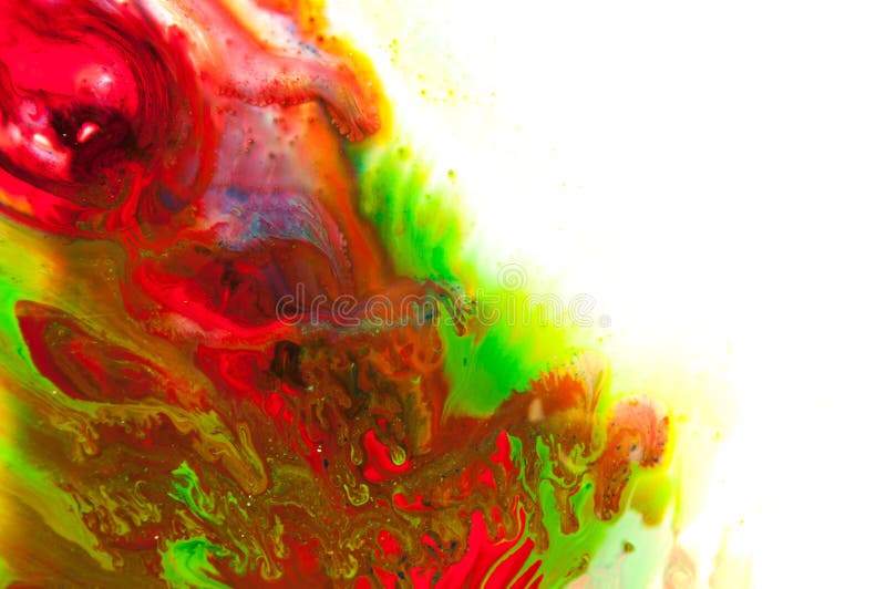 Flowing paint stock image. Image of splashes, yellow - 92201417