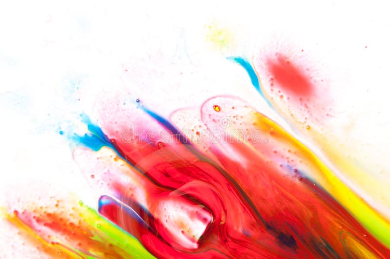 Flowing paint stock photo. Image of splashes, paints - 92201440