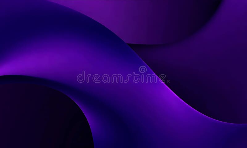 Flowing Purple Abstract Shapes in Dynamic Fluid Motion Stock Footage ...