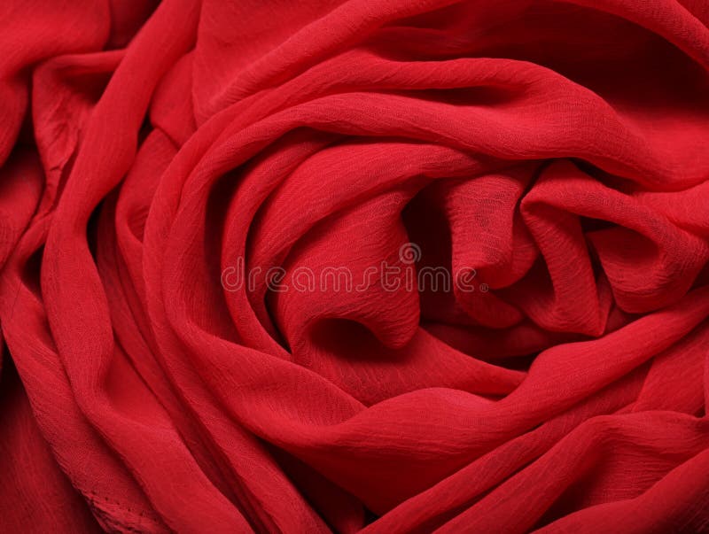 Flowing red fabric stock image. Image of cloth, luxurious - 77944133