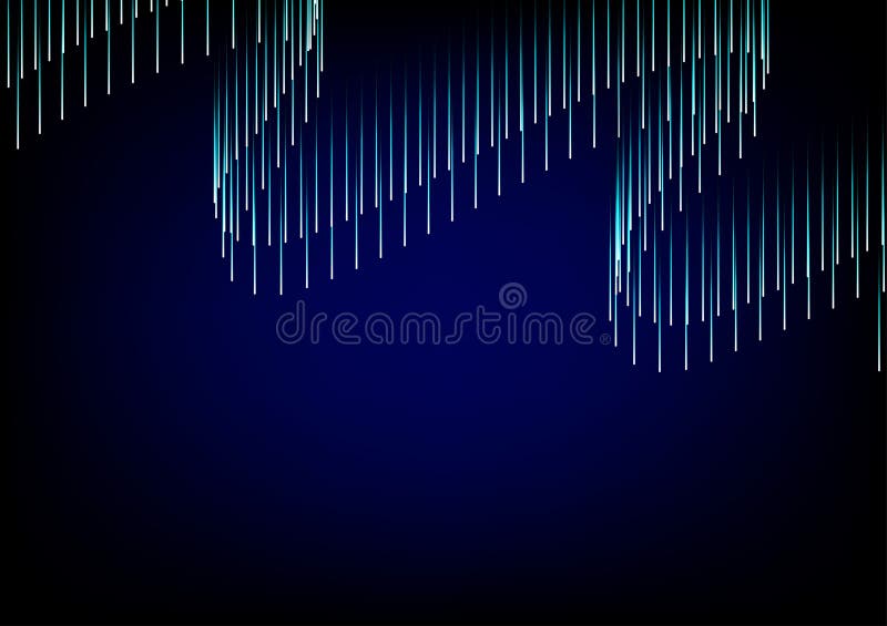 Flowing Smooth Wave Pattern on a Blue Background. Internet Network and ...