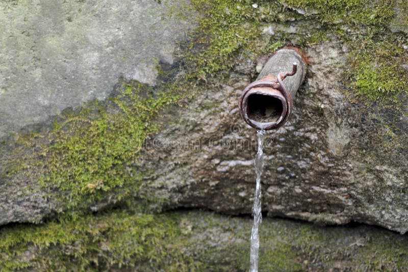 Flowing spring stock photo. Image of stream, onsen, background - 37239918