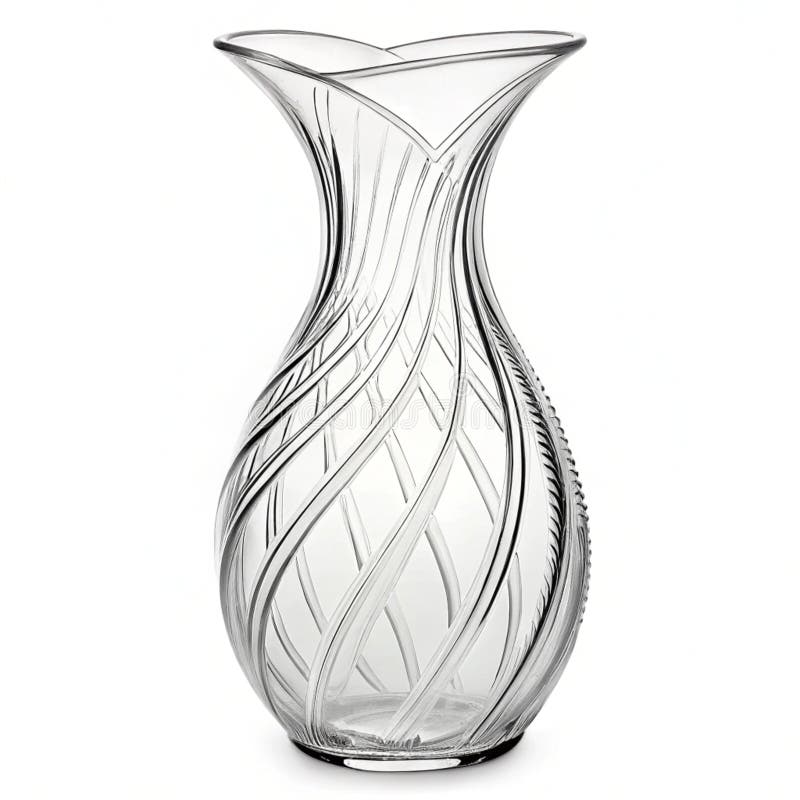 Flowing Vase Design Isolated on Transparent Background Stock ...